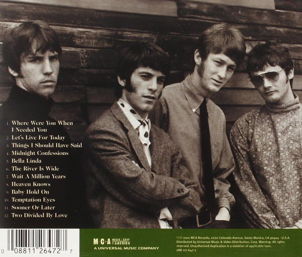 The Grass Roots - Wait A Million Years - The Best Songs Of All Time