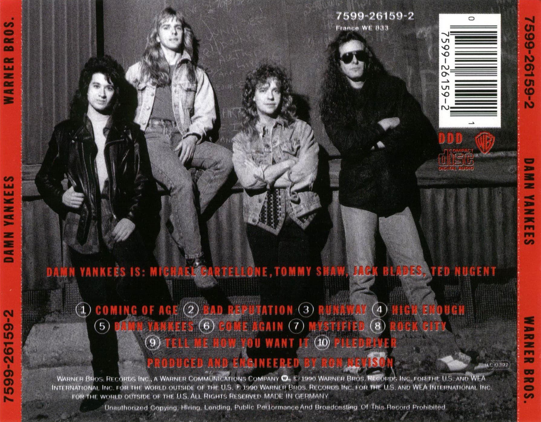 Damn Yankees - Damn Yankees - The Best Songs Of All Time