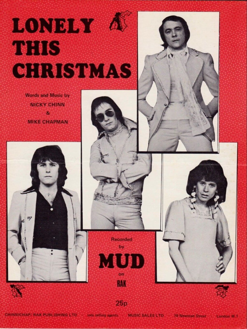 Mud - Lonely This Christmas - The Best Songs Of All Time