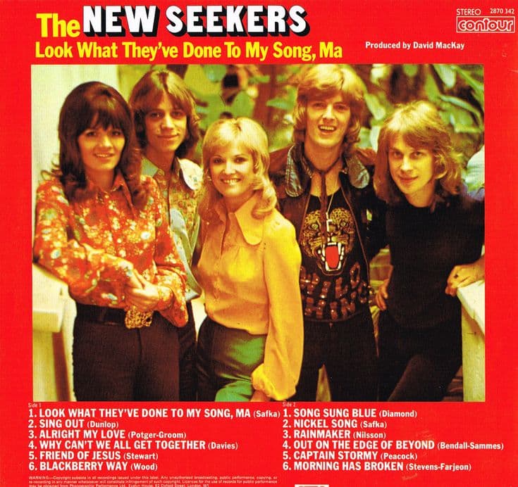 The New Seekers - Look What They've Done To My Song Ma - The Best Songs ...