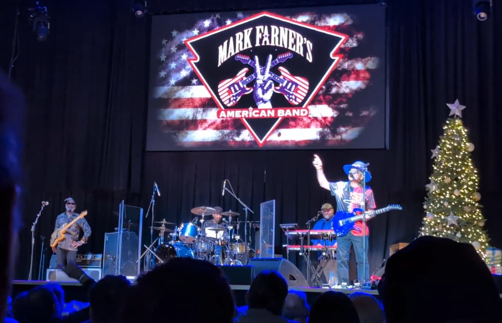 Mark Farner - We're an American Band-Jim Thorpe PA. 12/12/2025 - The ...